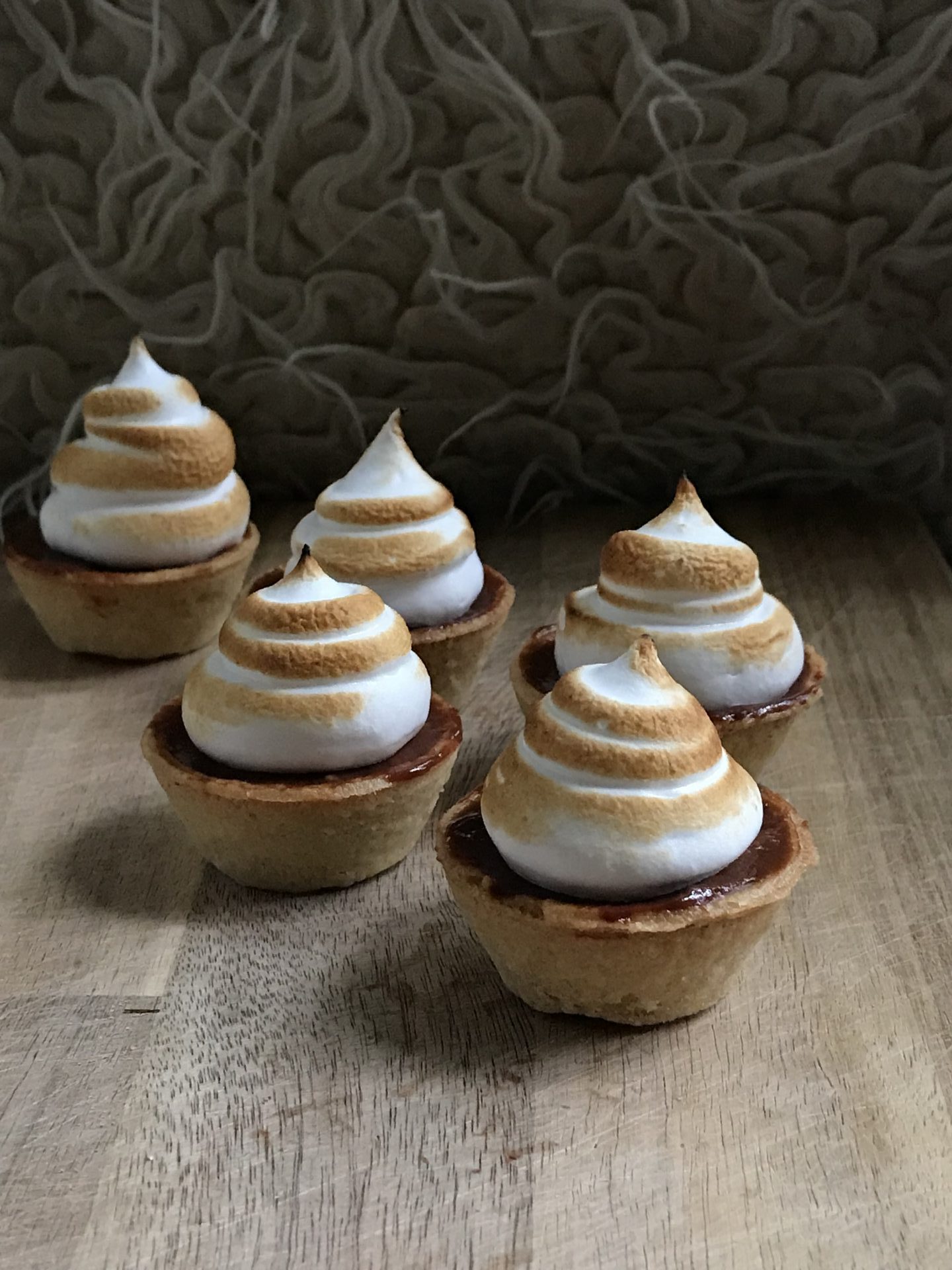 Little Chocolate Mousse Meringue Cups